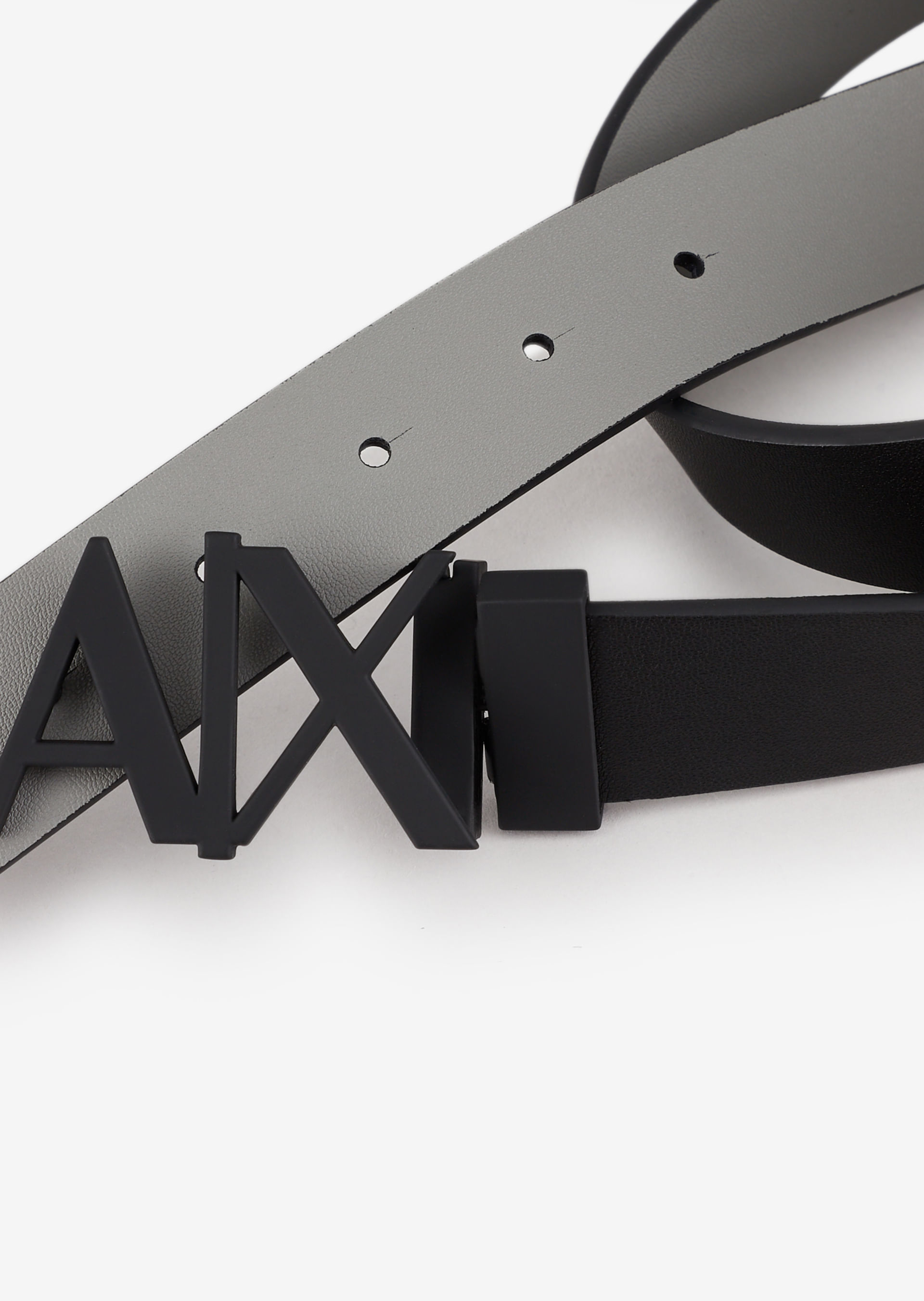 Cinto em Couro Dupla Face | Armani Exchange - Armani
