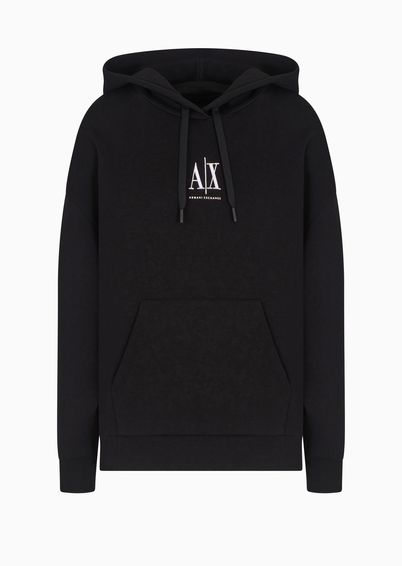 Moletom com capuz e zíper duplo | Armani Exchange - Armani Moletom com capuz e zíper duplo | Armani Exchange - Armani