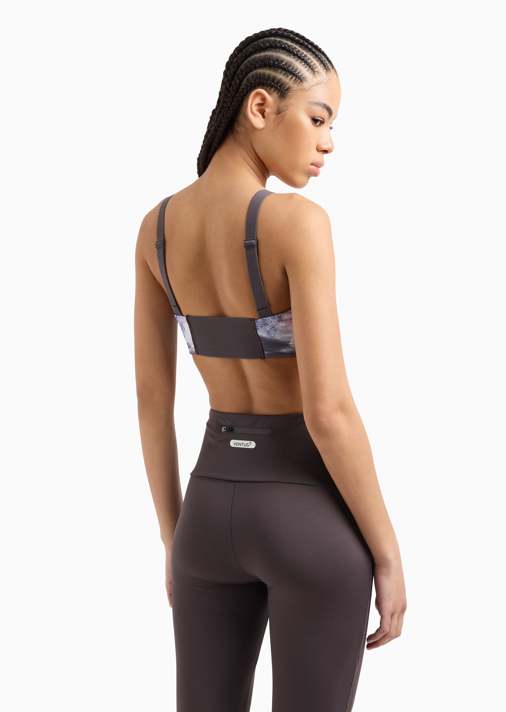 Top esportivo em tecido VENTUS7 | EA7 Feminino - Armani